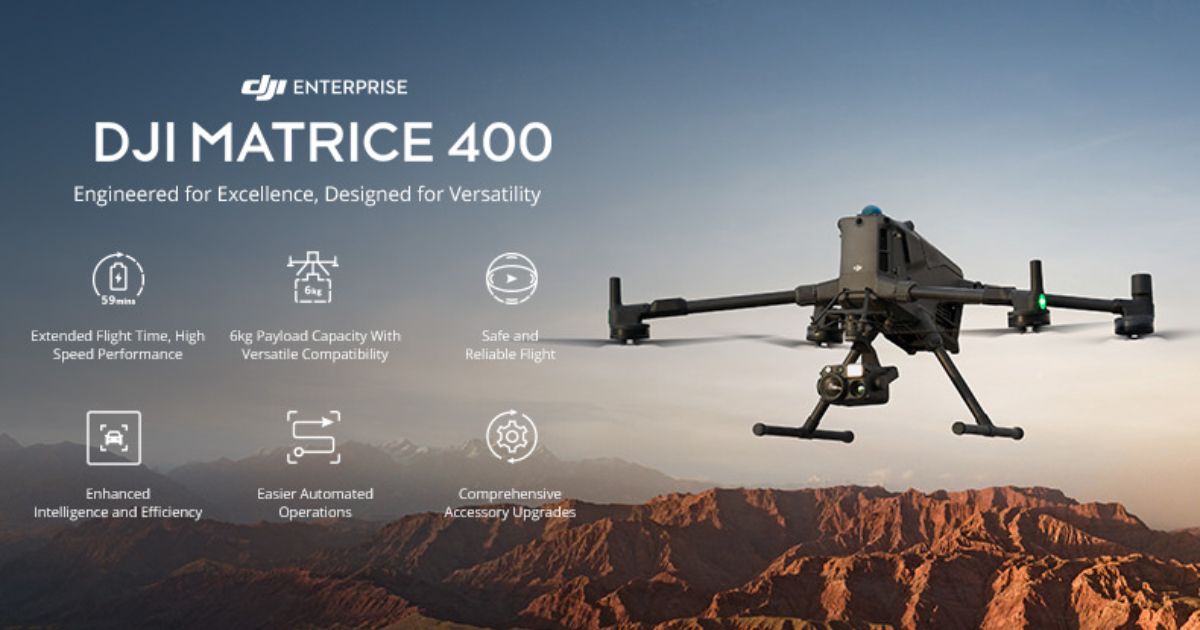 Spesifikasi Lengkap DJI Matrice 400 dan Fitur Canggihnya!